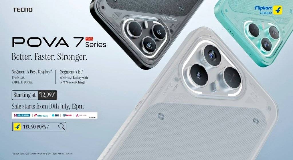 TECNO POVA 7 Series Debuts in India: Mid-Premium Powerhouses - InsightConvey